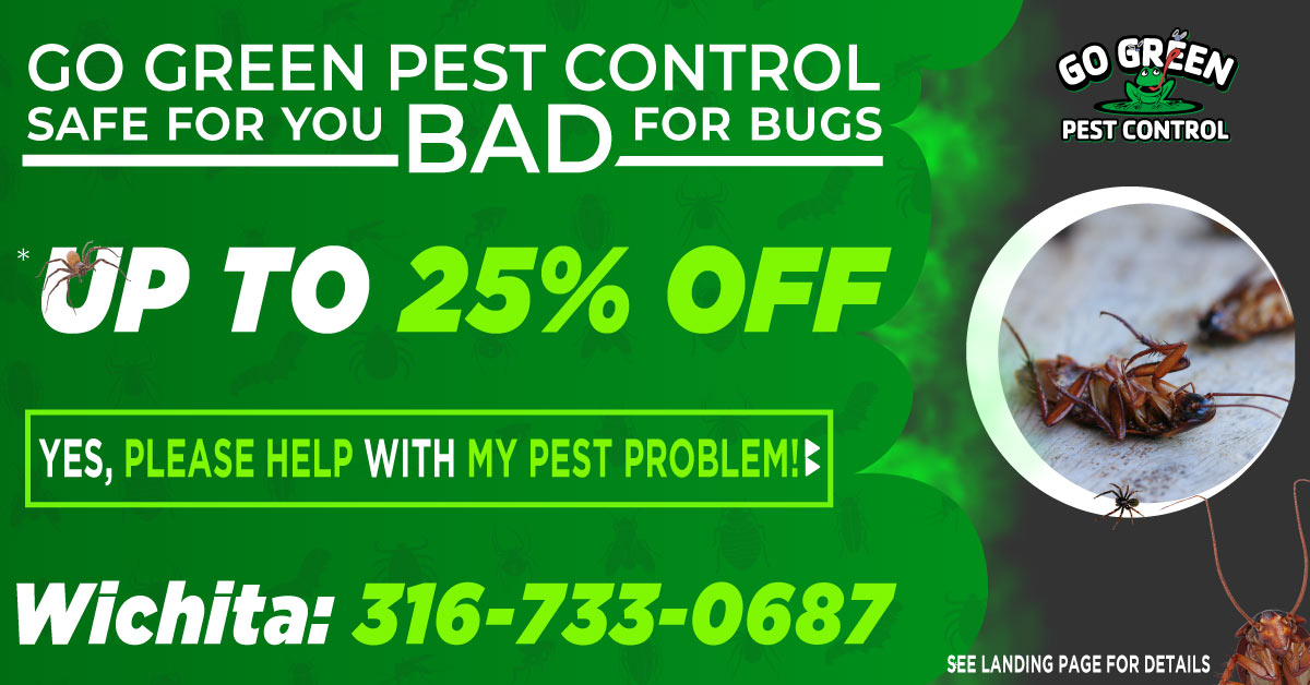 Save Up To 25 Percent Off On Pest Control Services! | Go Green Pest Control